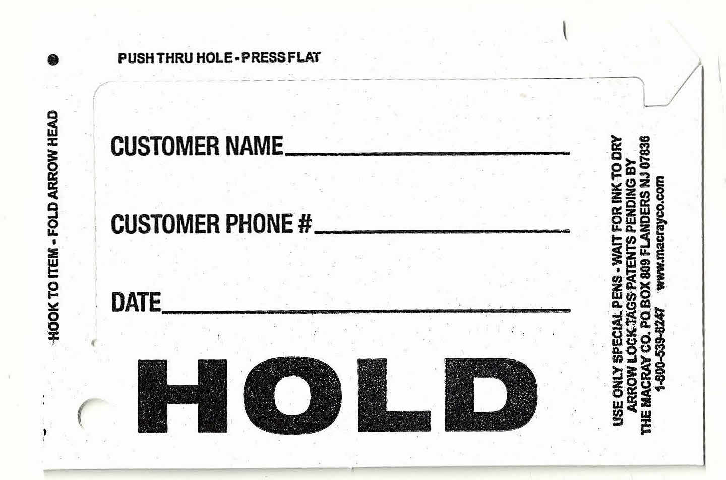 Golf Tags ~ The Macray Company - Manufacturer of plastic key tags ...